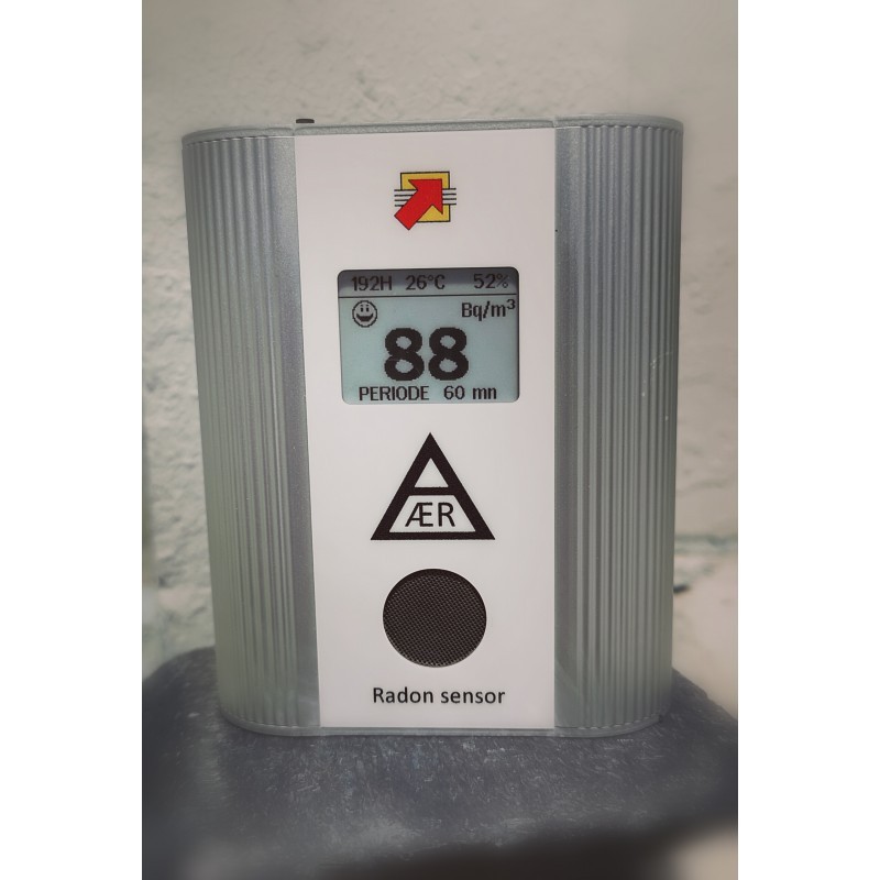 ÆR : mesure du radon en temps réel